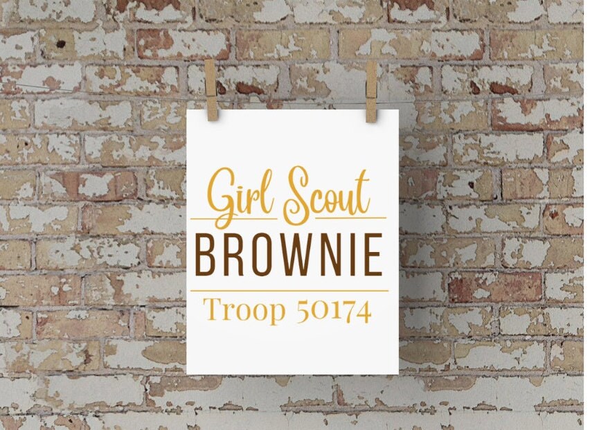 Brownie Troop Logo Troop Crests | Girl Scout Service Unit 170