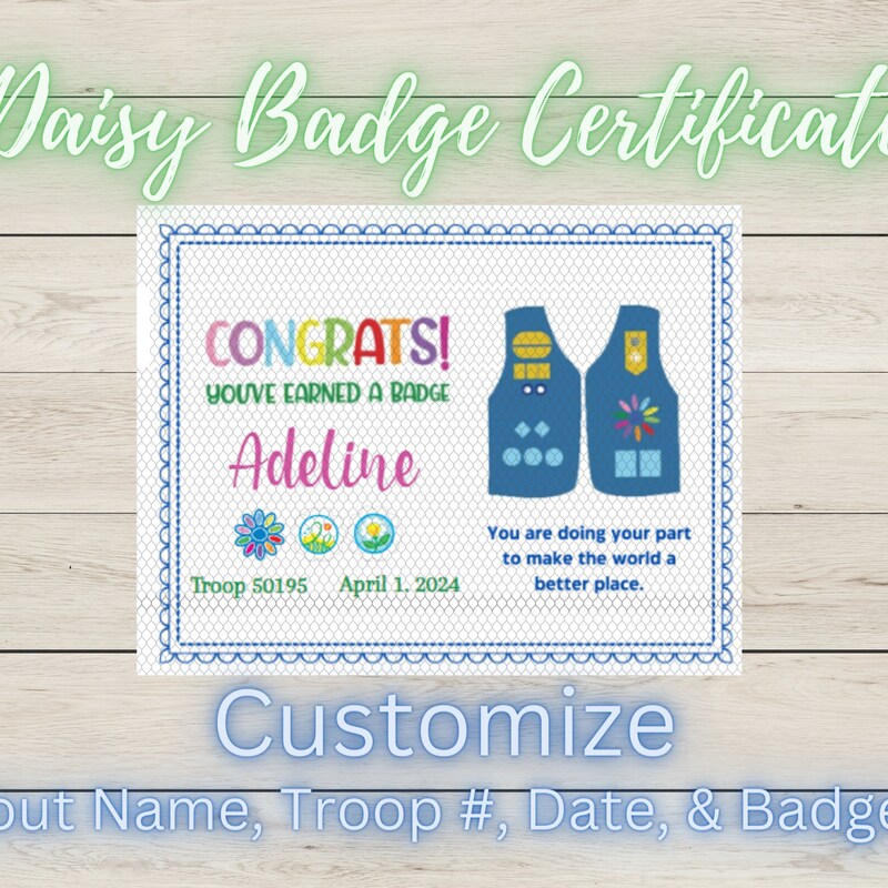 Daisy Girl Scout - Etsy