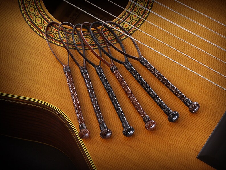 BRAIDED LEATHER LANYARD Hand Braided...genuine Kangaroo - Etsy