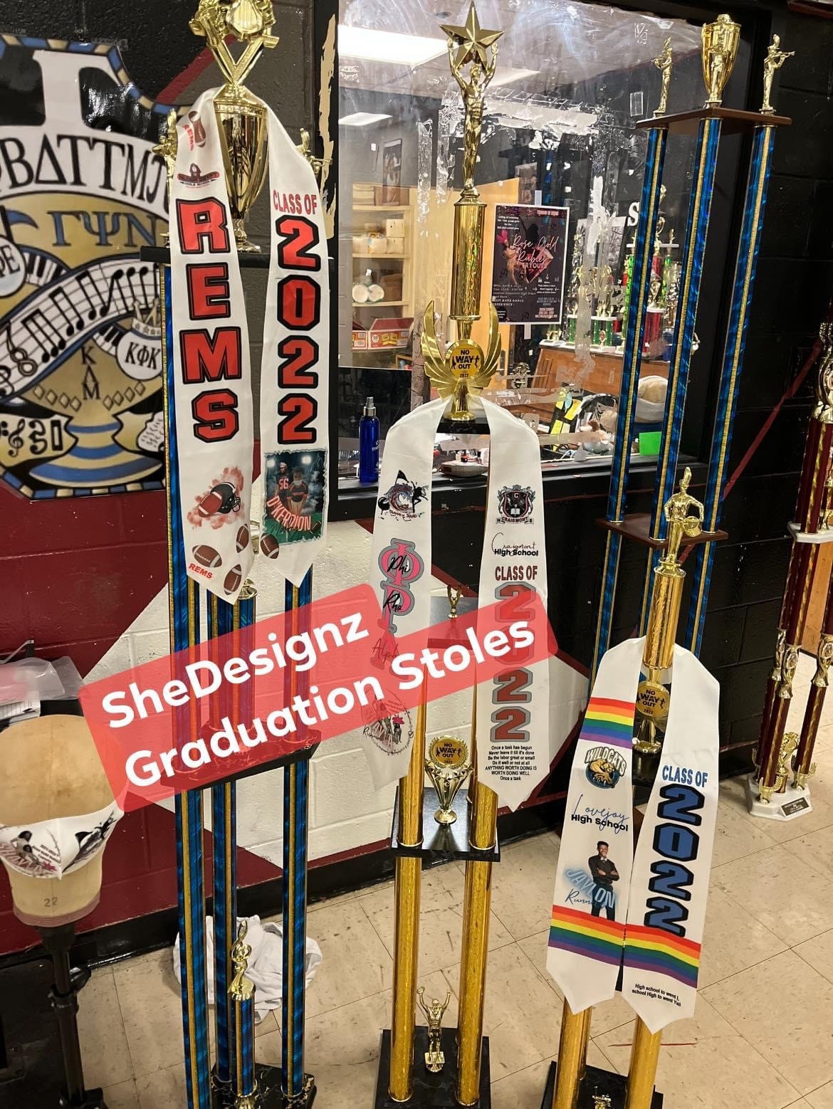 Custom Graduation Stole - Etsy