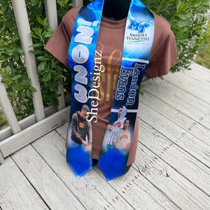 Custom Graduation Stole - Etsy