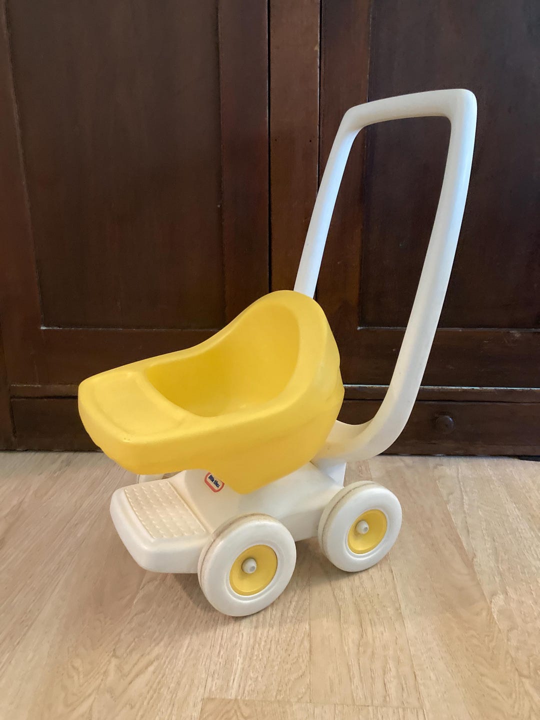 Little Tikes - Vintage 1980s - Tykes- Yellow - Doll Stroller -toddler ...