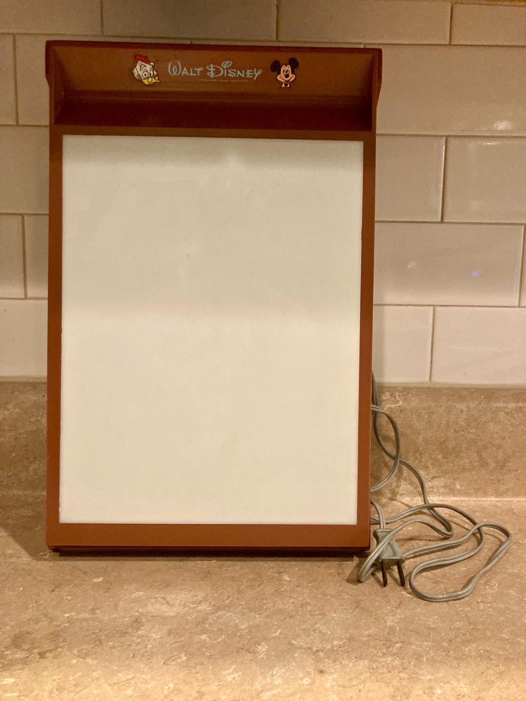 Disney-tracing Light Table-1961-drawing Box-light Box-cartoon Making ...