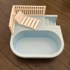 Playskool - Vintage 1991 - Dollhouse Accessories-pool-railings-lounge ...