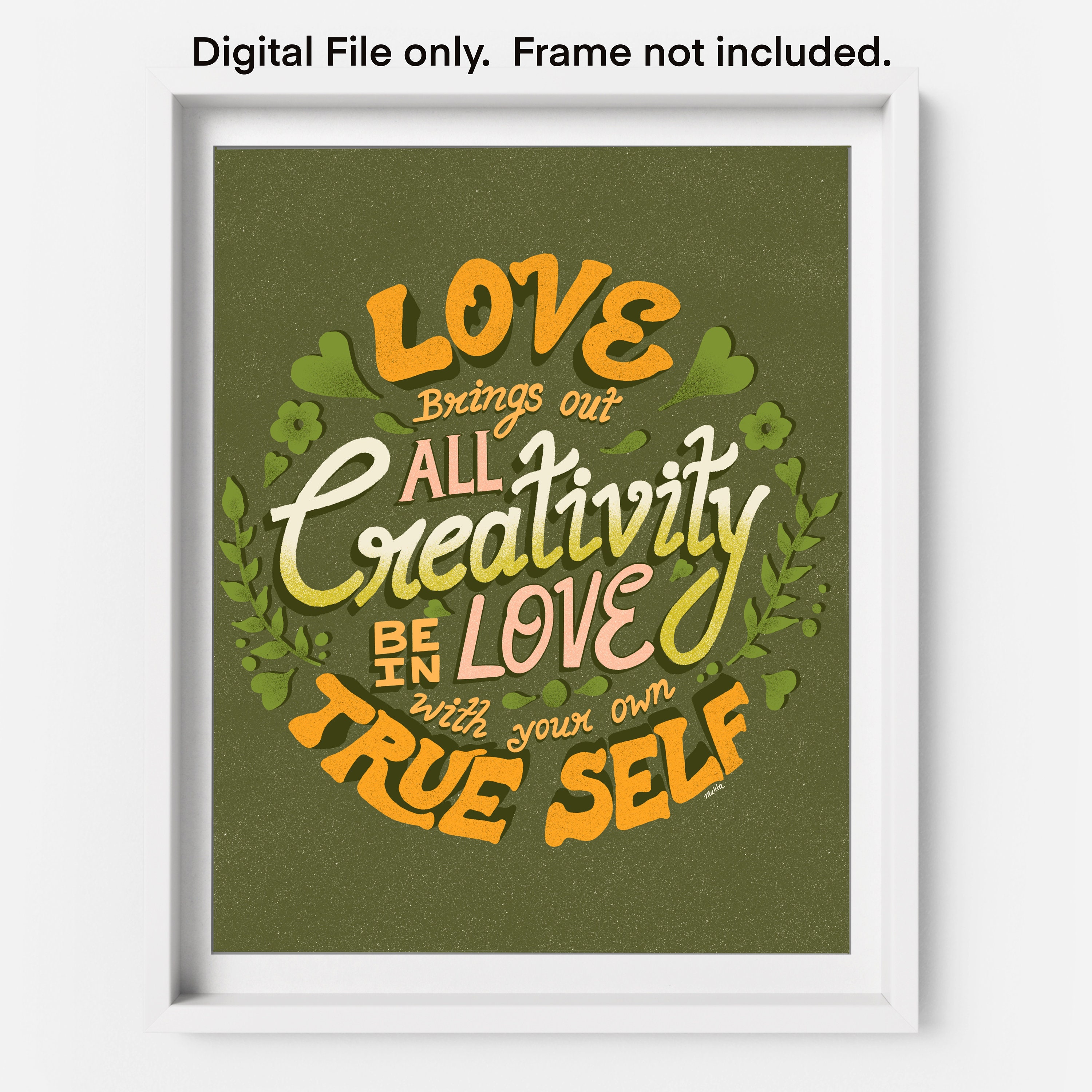 Inspirational Quotes, Wall Art Decor Print, Inspiring Wall Art ...