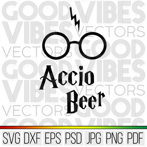 Accio Beer Magic SVG Cut File for Cricut & Silhouette Svg | Etsy