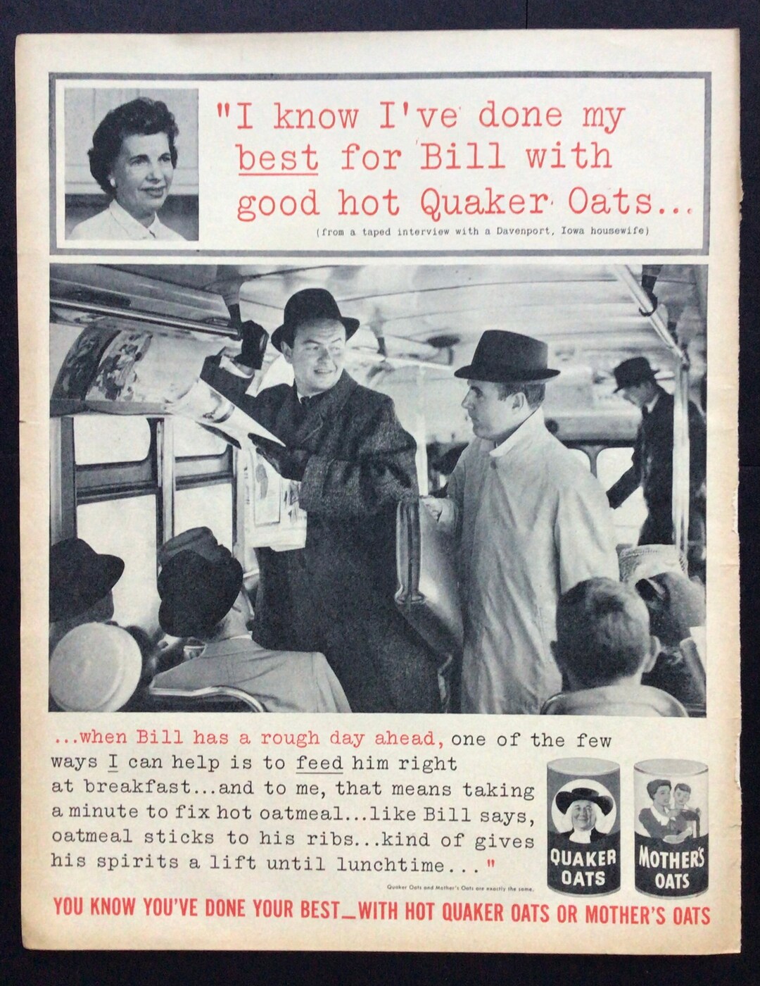 Original Vintage Print Ad Quaker Oats Harvey Korman - Etsy