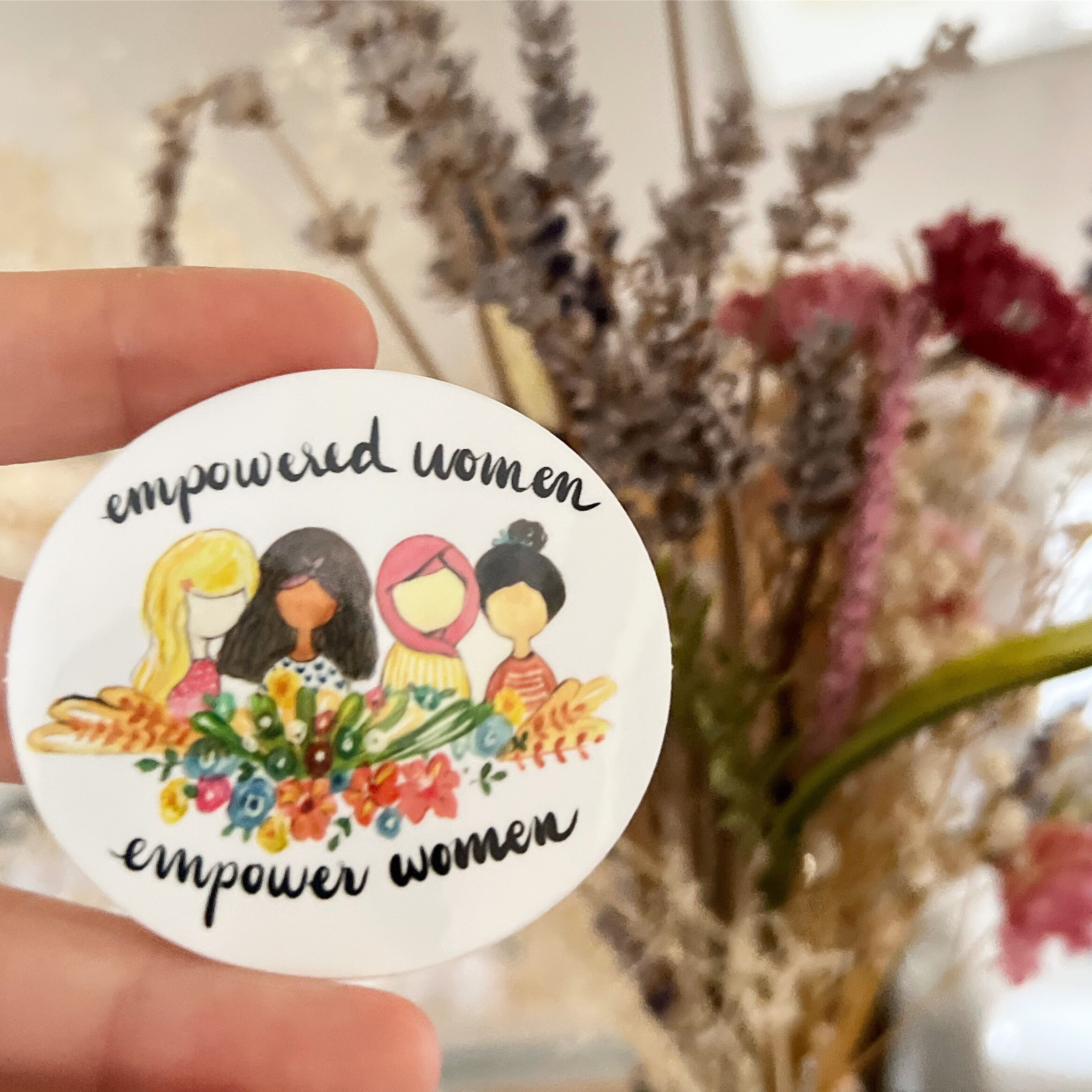 Empowered Women Empower Women Sticker. Women Support Women | Etsy