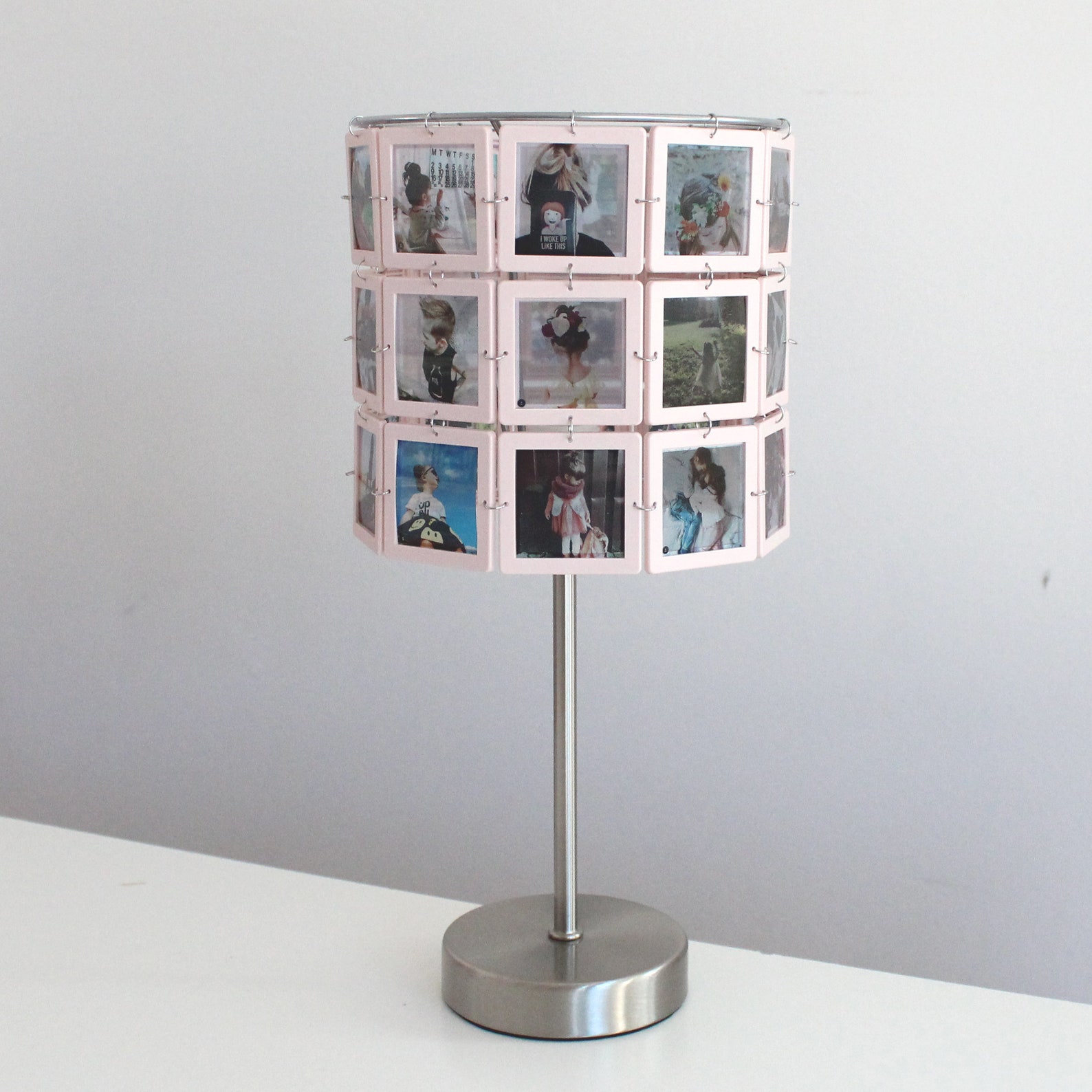 Fotolampe mit 30 eigenen Fotos: kleinELLA Tischlampe mit - Etsy.de