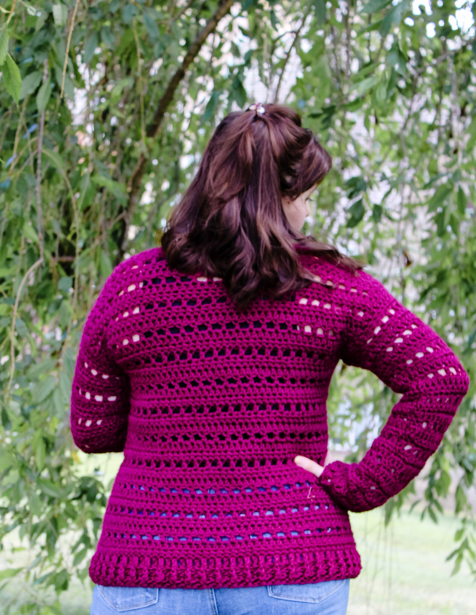 Autumn Sunrise Cardigan Crochet Pattern | Etsy