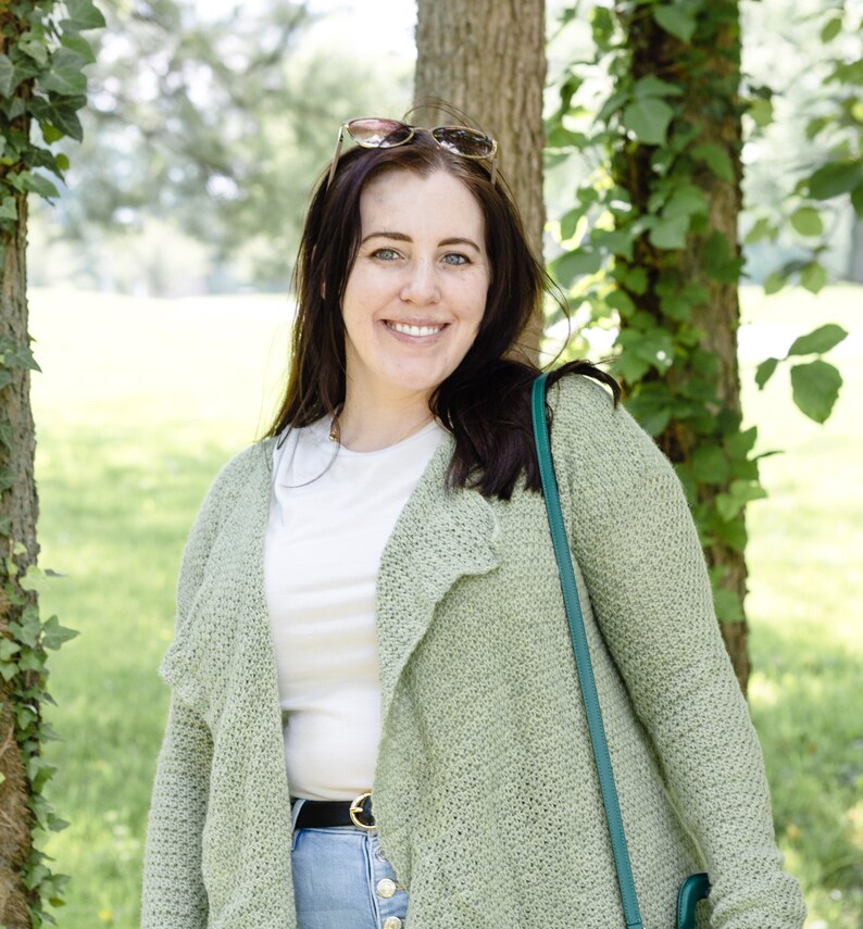 Calla Lily Cardigan Crochet Pattern - Etsy