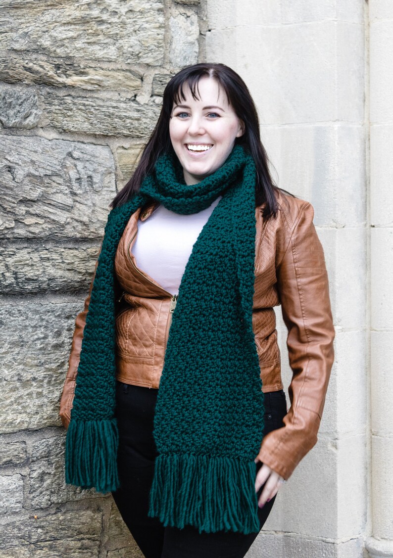 Adventurer Scarf || Crochet Pattern - Etsy