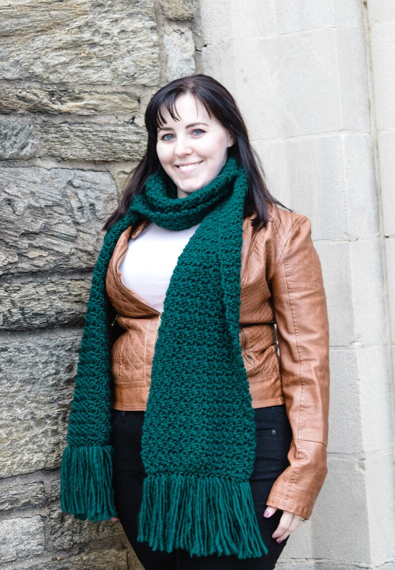 Adventurer Scarf || Crochet Pattern - Etsy