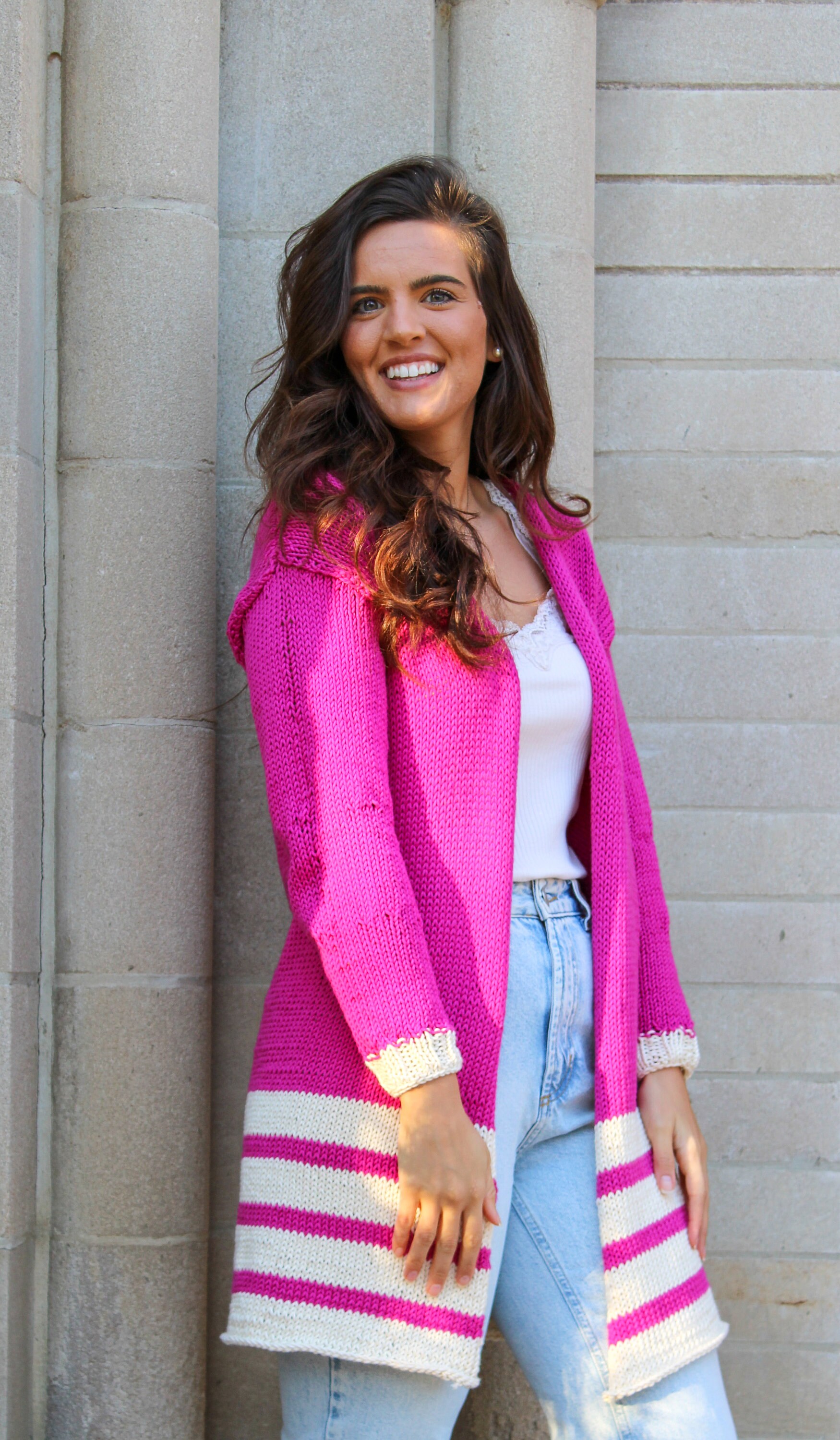 The Elle Cardigan || Knit Pattern - Etsy