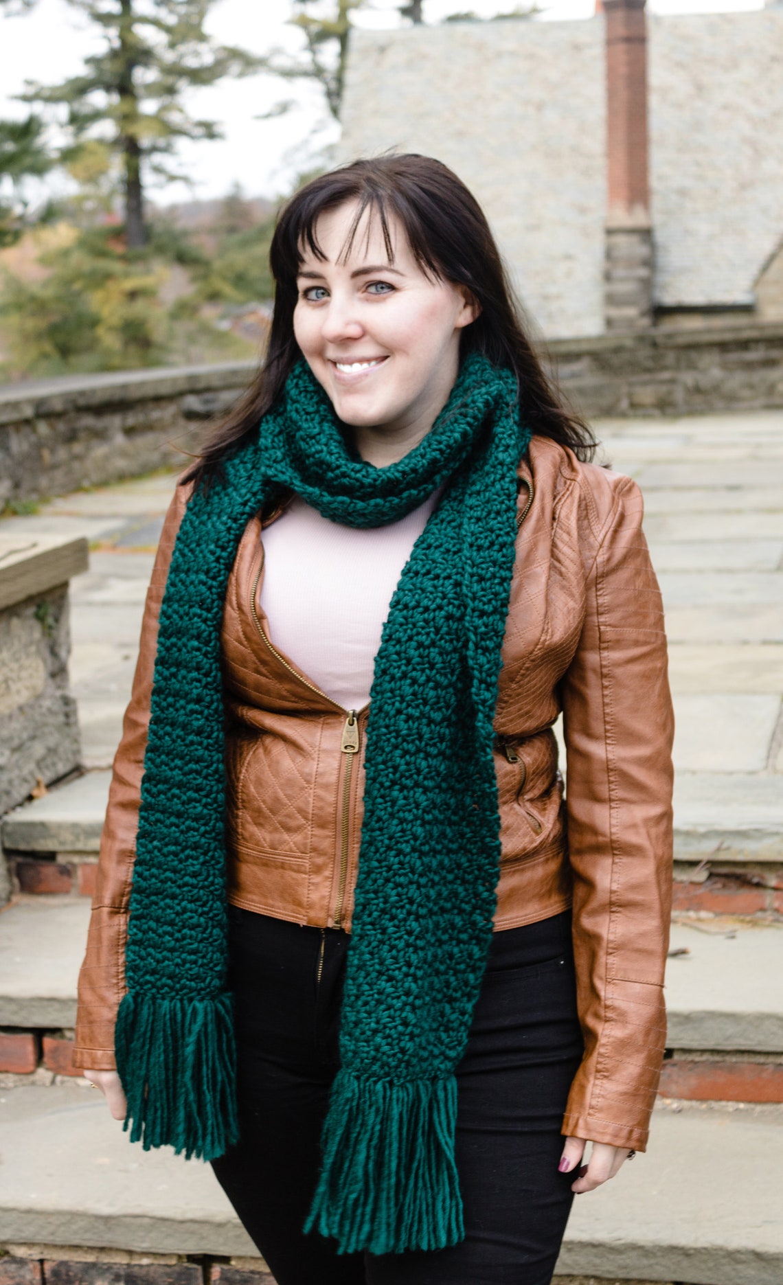 Adventurer Scarf Crochet Pattern - Etsy