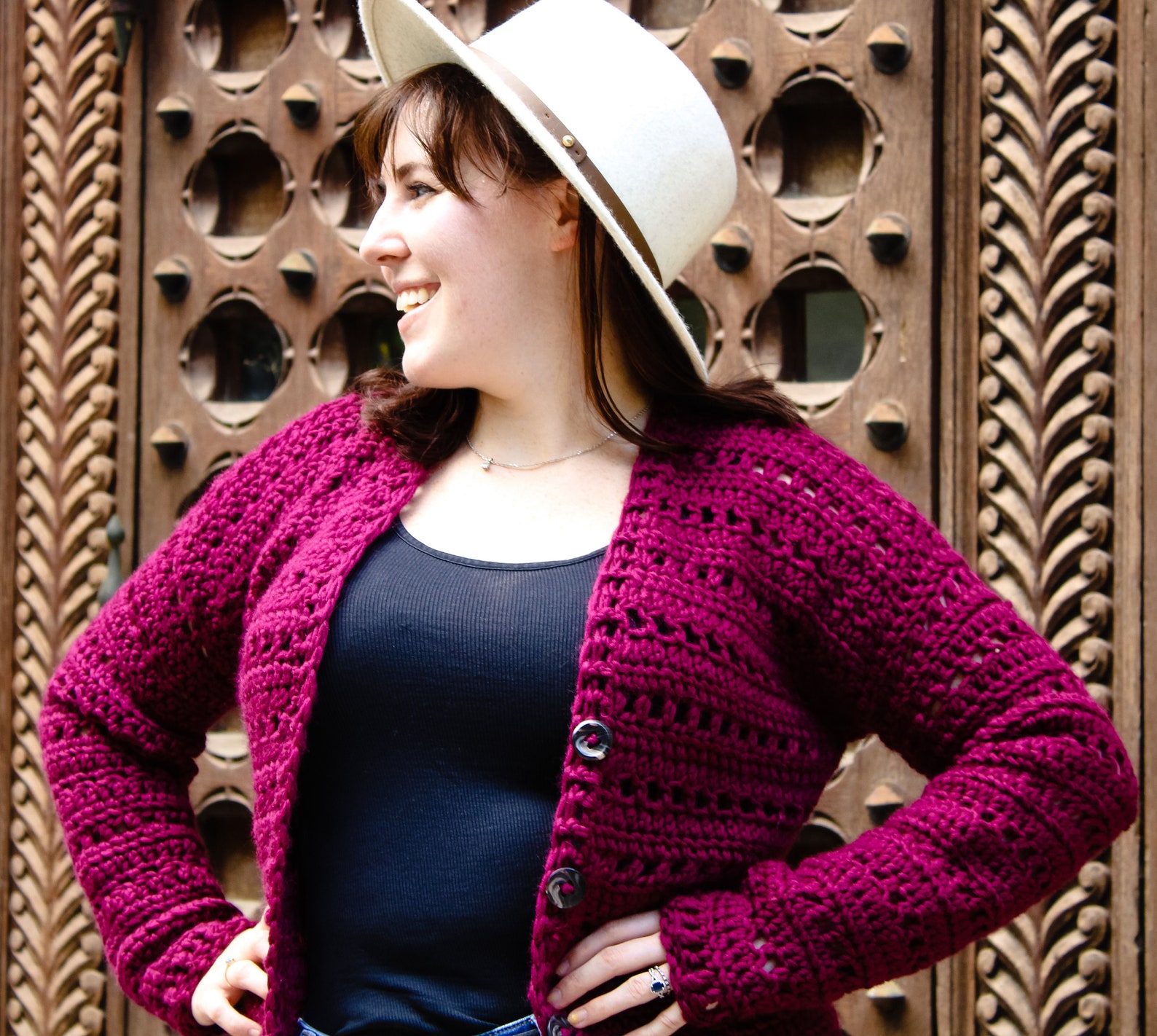 Autumn Sunrise Cardigan Crochet Pattern | Etsy