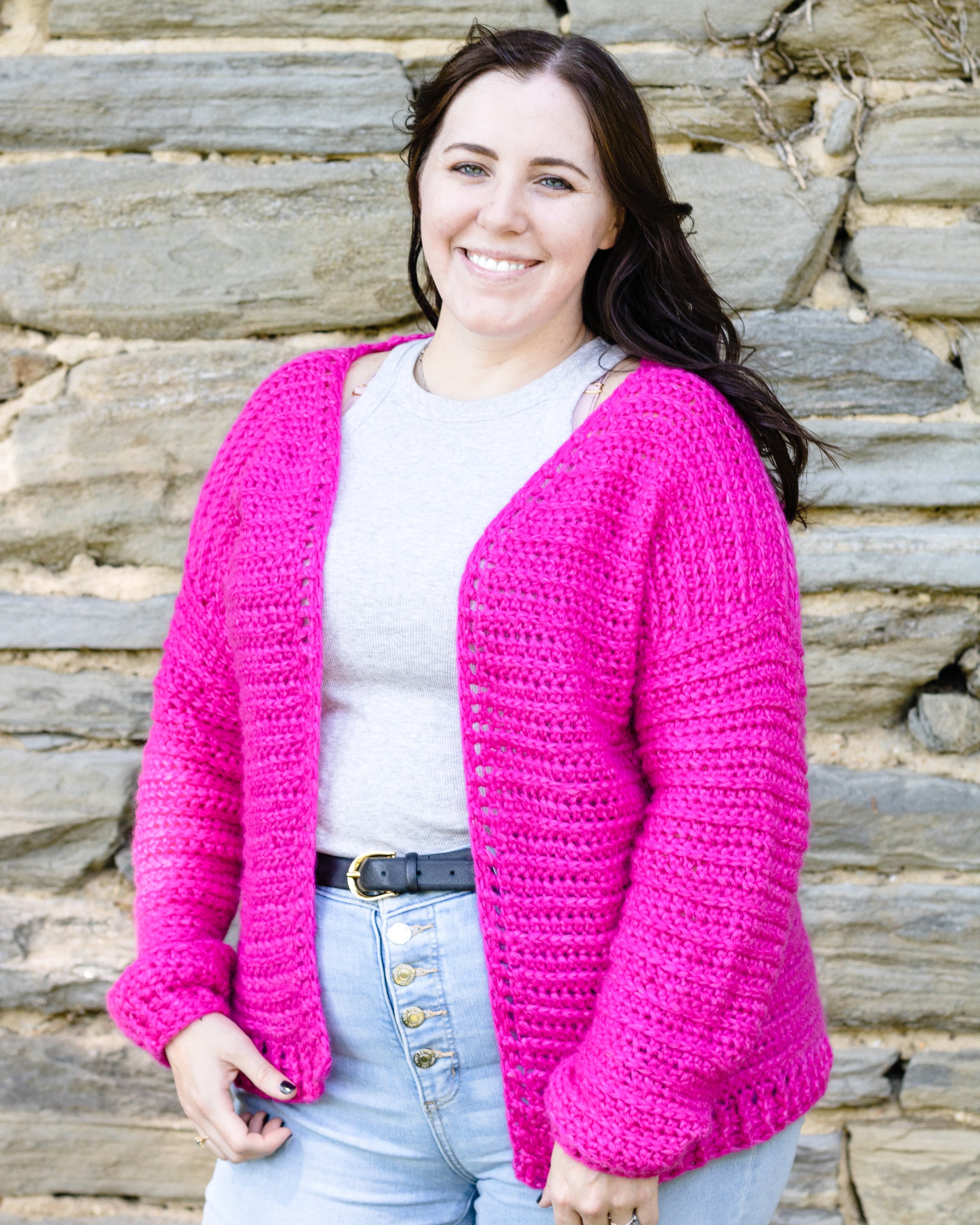 Party Cardi: Beginner Crochet Cardigan Pattern (PDF Download) - Etsy