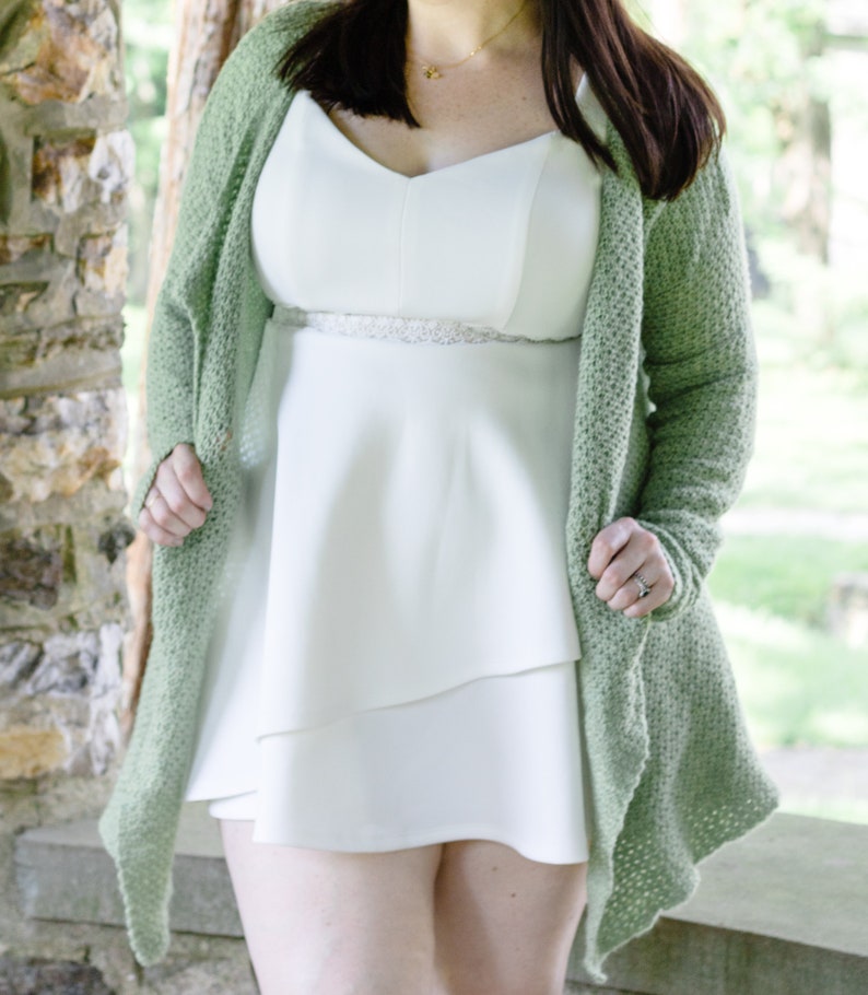 Calla Lily Cardigan || Crochet Pattern - Etsy