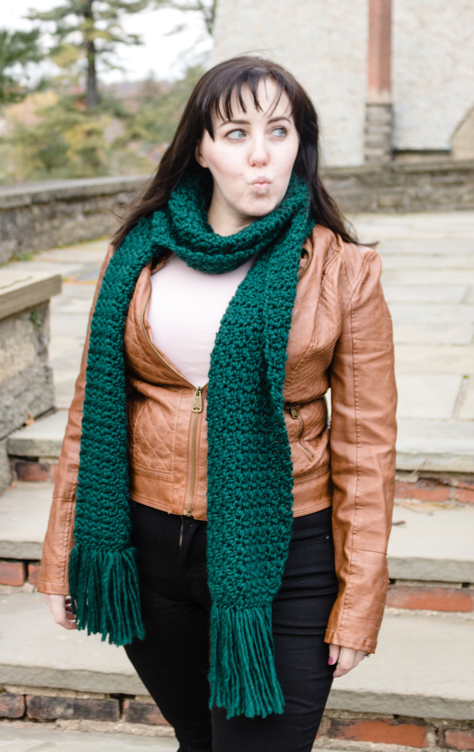 Adventurer Scarf || Crochet Pattern - Etsy