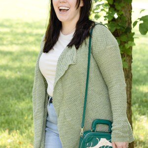 Calla Lily Cardigan || Crochet Pattern - Etsy