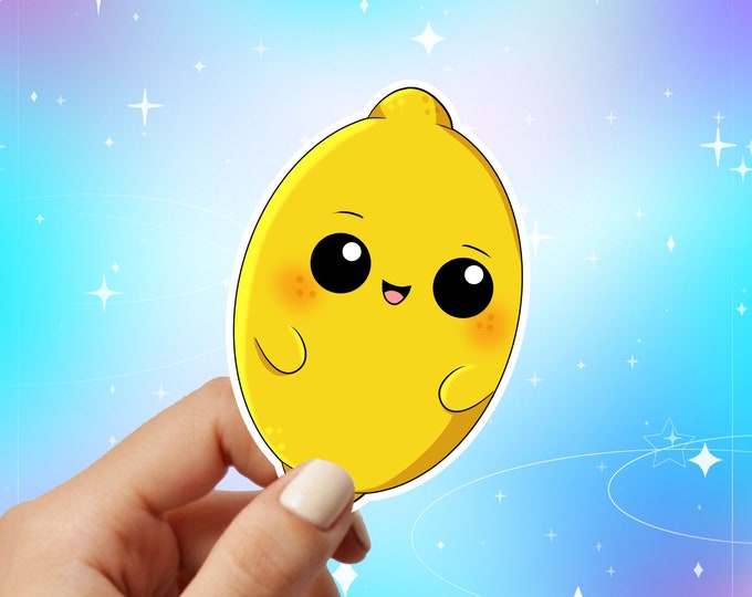 Stay Sour Lemon Sticker, Cute Lemon Design, Playful Citrus Art, Sour ...