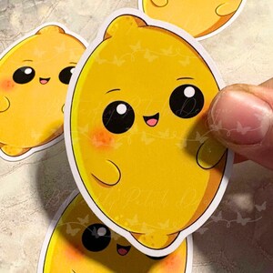Lil Lemon Vinyl Sticker - Etsy