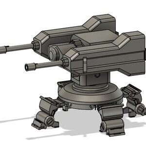 Torbjorn Turret 3D Model STL File - Etsy