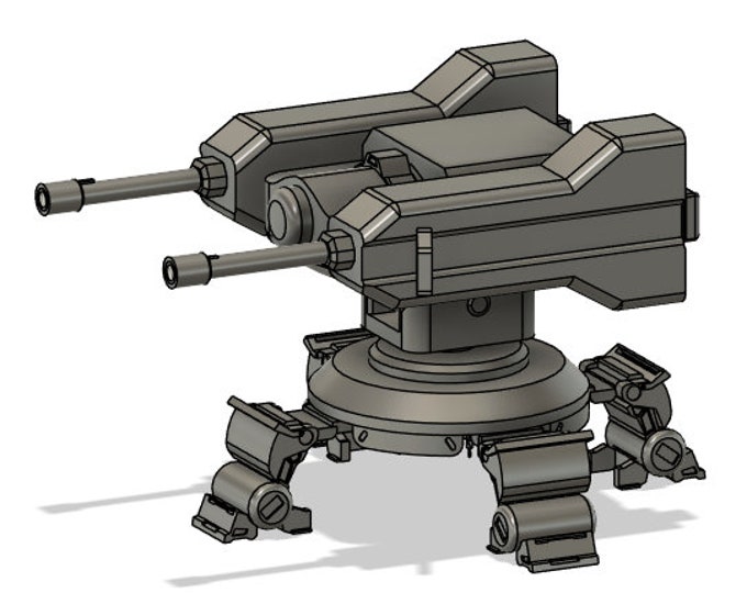 Torbjorn Turret 3D Model STL File - Etsy