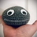 Googly Eye Pet Rock Amigurumi CROCHET PATTERN / Emotional Support Rock ...