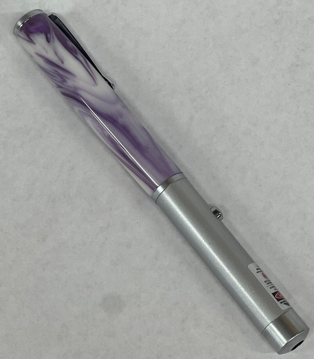 High Power Green-dot Laser Pointer in White With Purple Swirls - Etsy