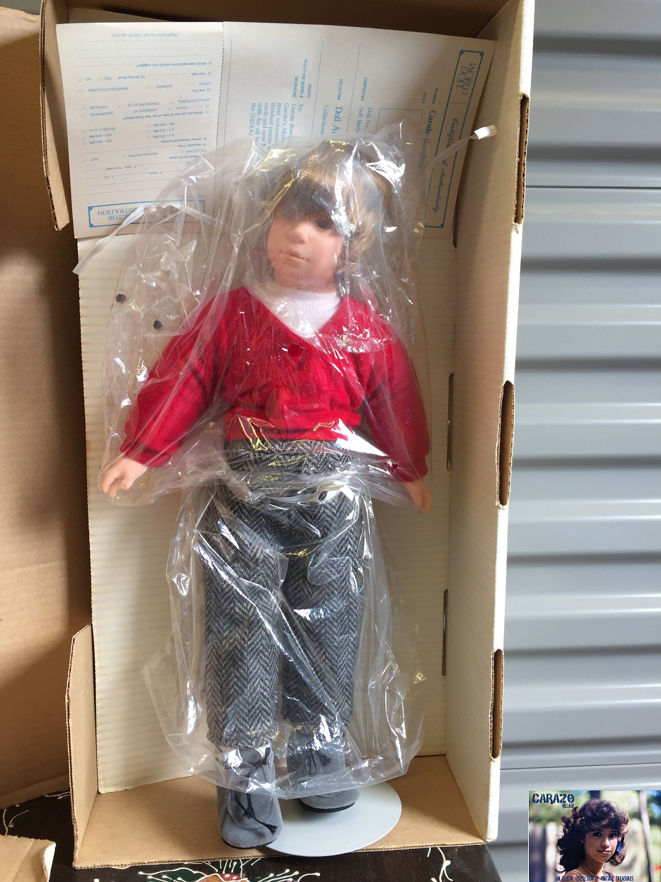 1980s Carole Bowling's Matthew Doll NOS NIB Gifts for - Etsy