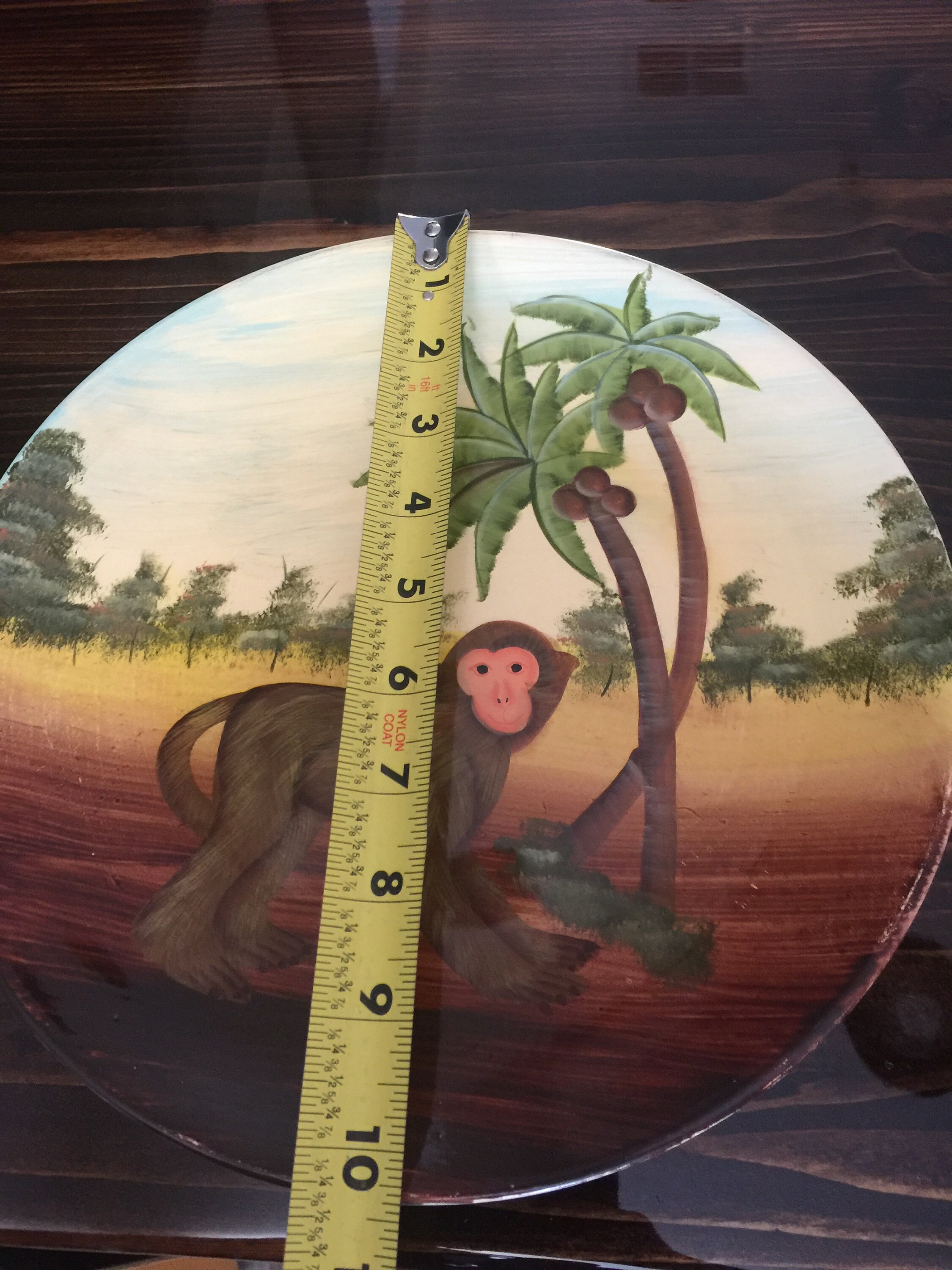 1990s Monkey Collectible Plate NOS Nursery Decor Baby - Etsy