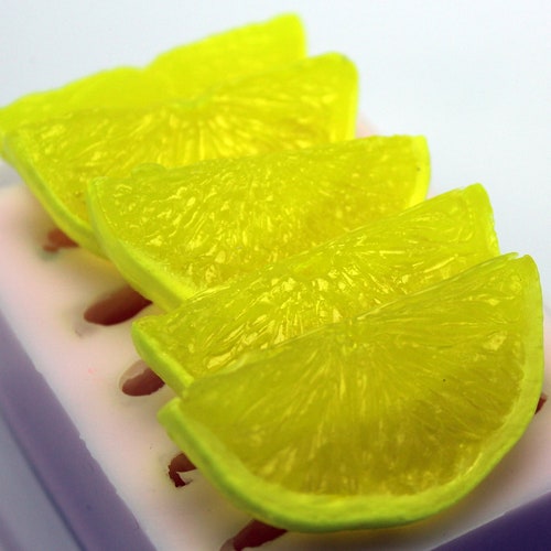 Lemon Resin Mold Round Fruit Lemon Silicone Molds Small - Etsy