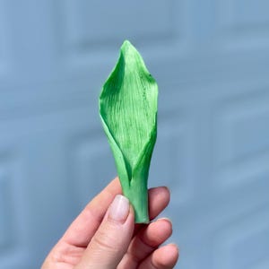 Tulip Leaf Silicone Mold. 3d Tulip Mold for Arrangement. Food Grade ...
