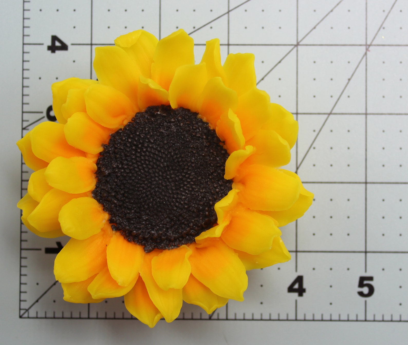 3d Sunflower Mold. Silicone Mold. Large Flower Silicone Mold | Etsy