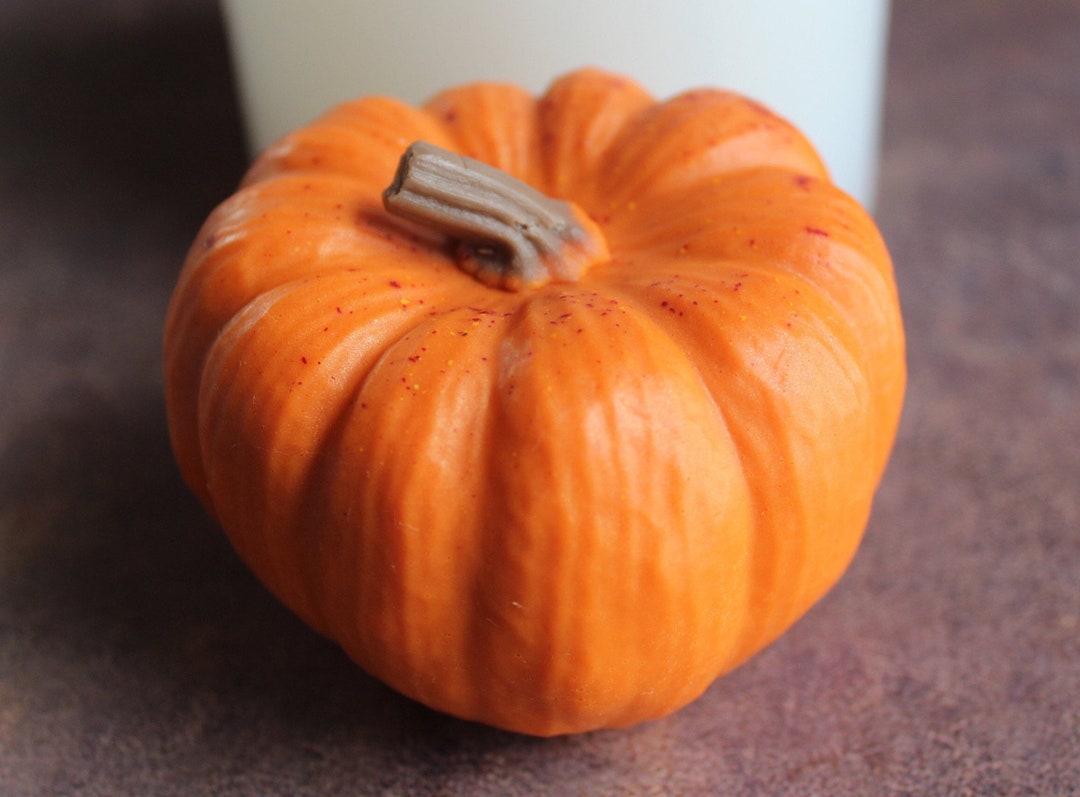 Large Whole Pumpkin Silicone Mold. Halloween Pumpkin Mold. Wax Candles ...