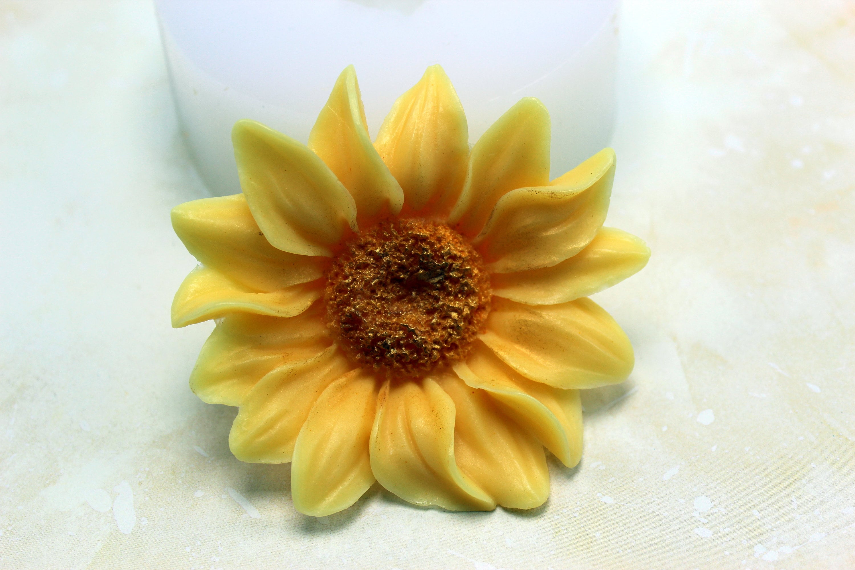 Sunflower Silicone mold. Large Flower silicone Mold for Soap. | Etsy