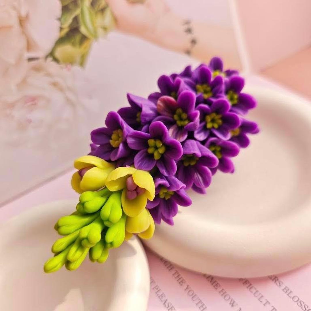 Delphinium Flower Silicone Mold Food Grade Mold for Zefir Marshmallow ...