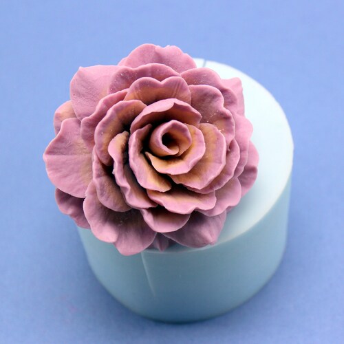 Big Rose Silicone Mold for Soap. Epoxy Resin Mold. Rose Flower - Etsy