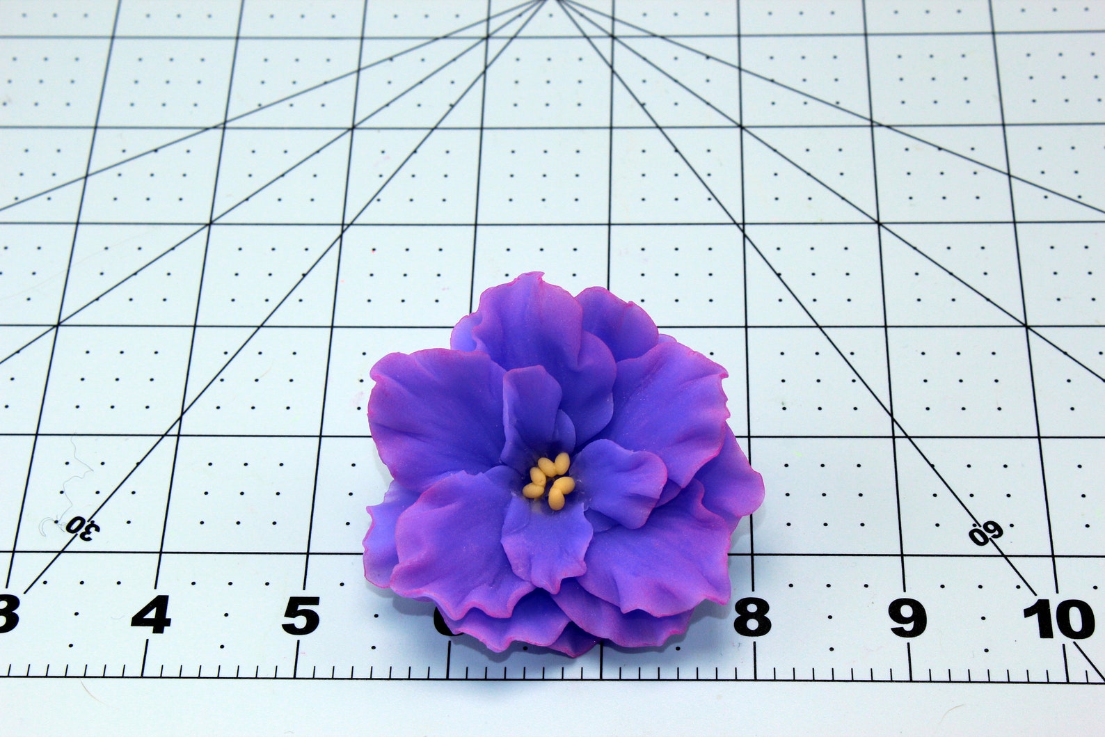 African Violet Silicone Mold. Saintpaulia Flower Silicone | Etsy