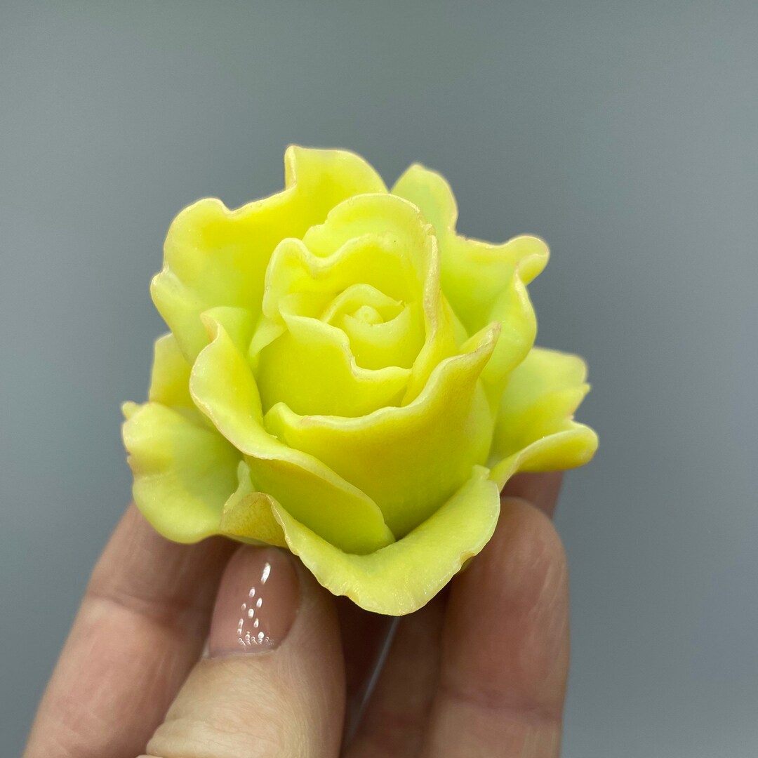 3d Rose Bud Silicone Mold for Soap. Epoxy Resin Mold. Mini Rose Bud ...