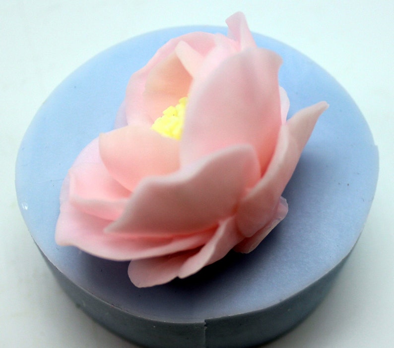 3d Magnolia Silicone Mold. Southern Magnolia Silicone Mold for Soap ...