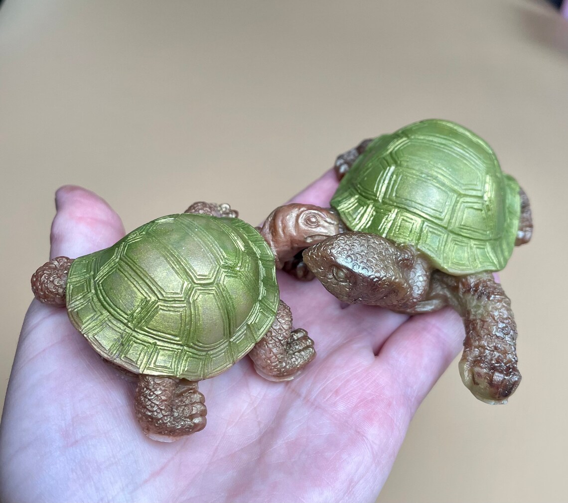 3d Turtle Silicone Molds. 3d Turtle Mold for Wax Soap Concrete - Etsy