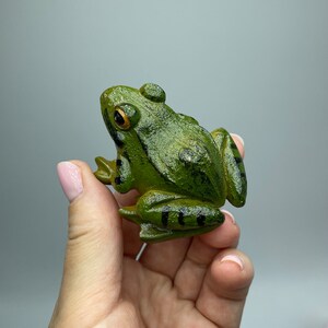 Small 3d Frog Silicone Mold. 3d Frog Mold for Soap Concrete Epoxy Resin ...