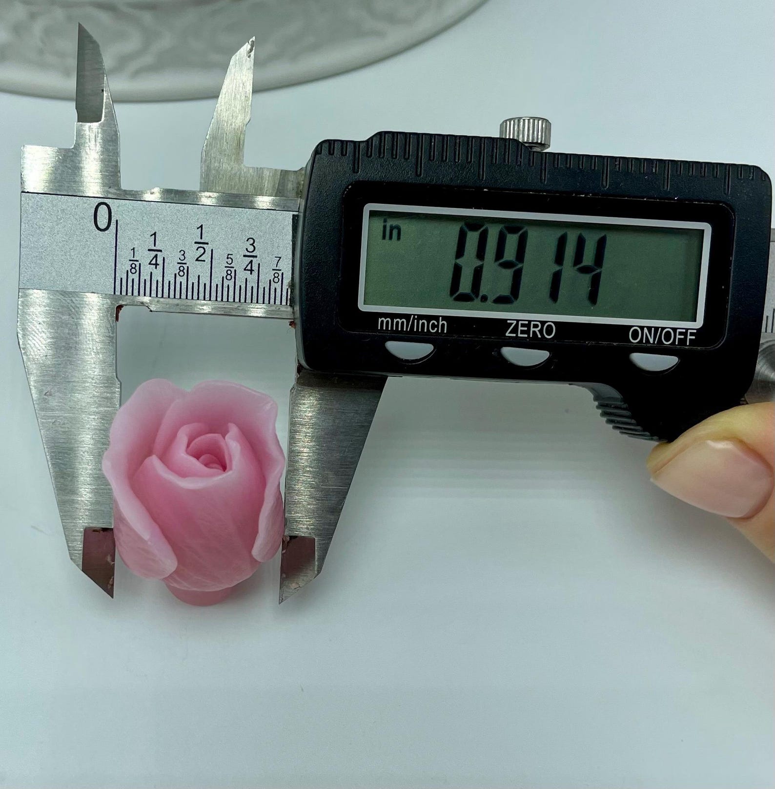 3d Mini Rose Bud Silicone Mold. Little Rose Bud Food Grade Silicone ...
