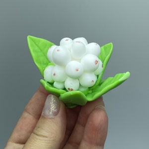 Snowberry Silicone Mold for Soap. Epoxy Resin Mold. Fake Snowberry Bush ...