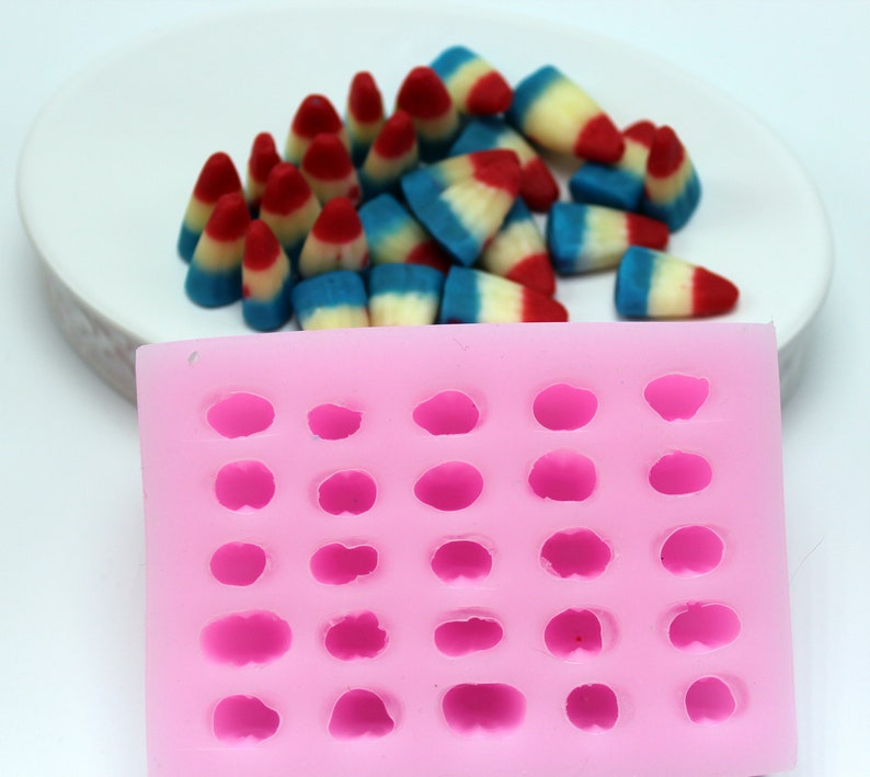 Candy Corn Silicone Mold. Realistic Candy Corn Food Shape Mold. Soap ...