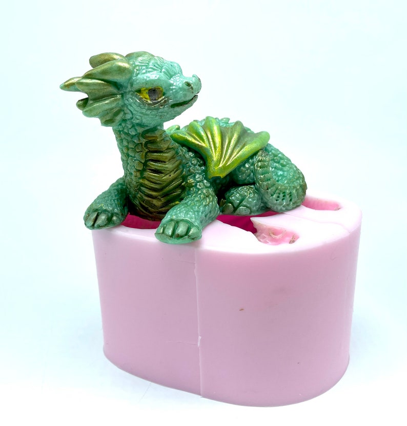 Baby Dragon Silicone Mold. 3d Dragon Mold for Craft. Epoxy - Etsy