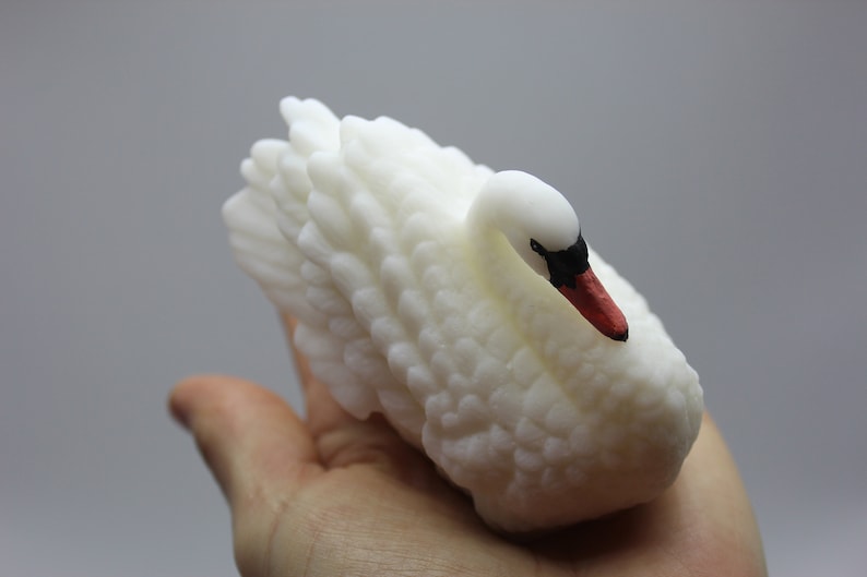 SWAN 3d Silicone Mold. Large Swan Silicone Mold. Swan Mold for - Etsy