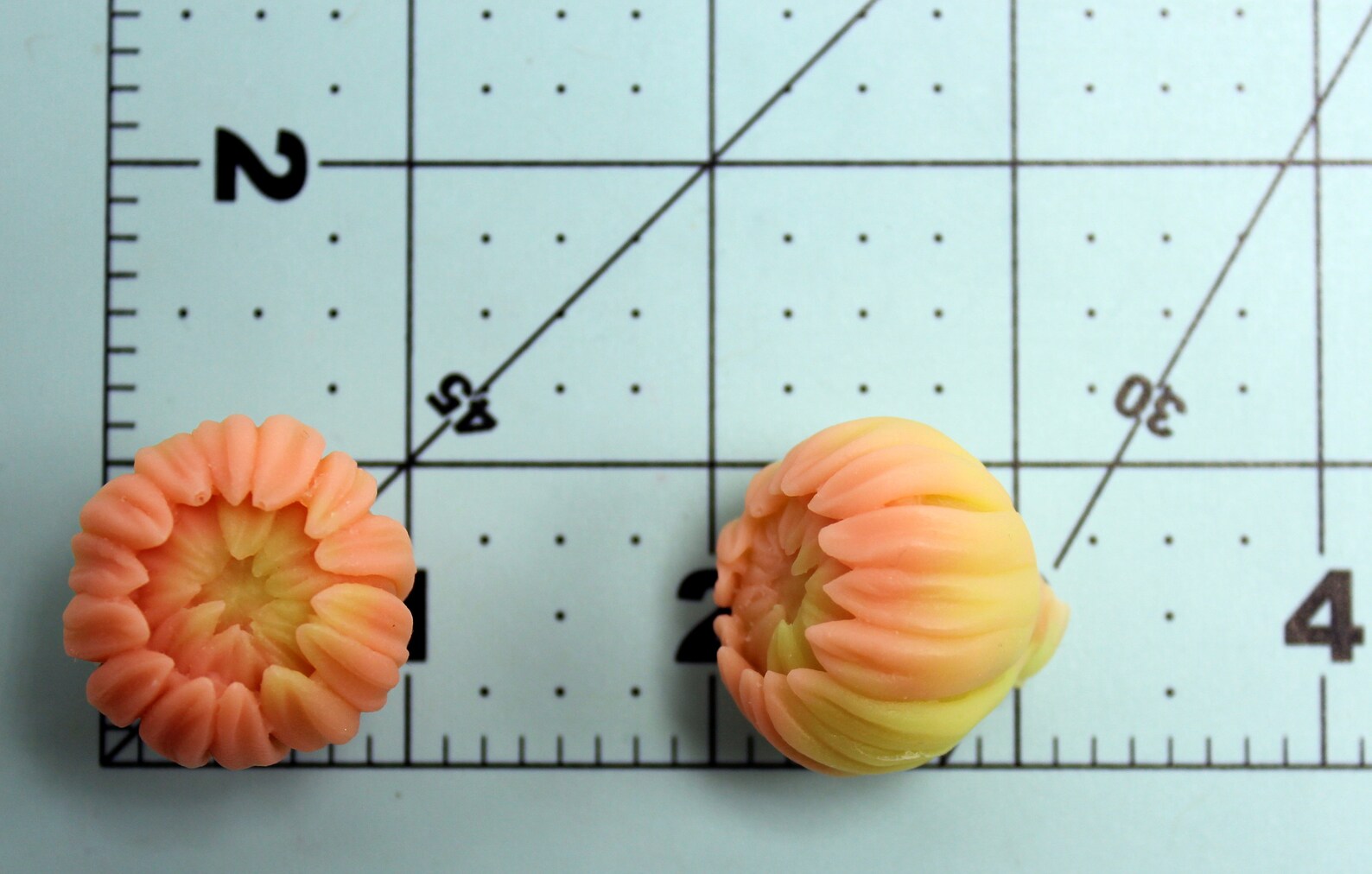 Flower Buds Silicone Mold. Dahlia Bud Chrysanthemum Bud Food Grade ...